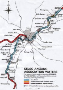 River Map - Kelso Angling Association